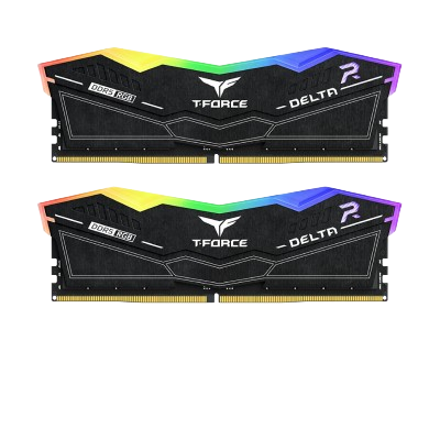 T-FORCE DELTA RGB DDR5 16x2 32GB 6400MHz (BLACK) | RAM | Tech Walker