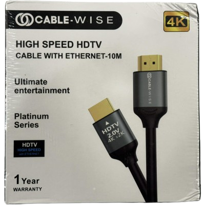 Cable Wise 4K 10 Meter HDMI Cable 2.0 | Cables And Connector | Tech Walker