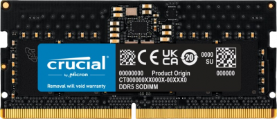 Crucial 8GB DDR5-4800 MHz LAPTOP RAM (CT8G48C40S5) | RAM | Tech Walker