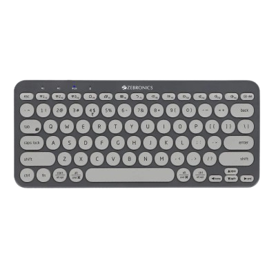 ZEBRONICS K5000MW WIRELESS KEYBOARD (SPACE GREY) | Keyboard | Tech Walker