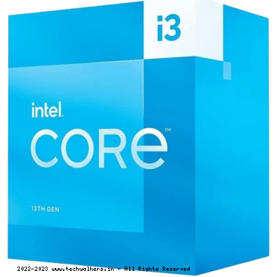 Intel Core i3 13100 | Processors | Tech Walker