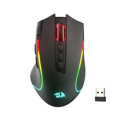 REDRAGON PREDATOR PRO M612 RGB PRO WIRELESS MOUSE (BLACK) | Mouse ...