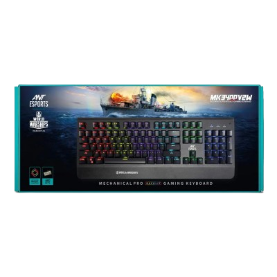 Ant Esports MK3400V2W Mechanical Keyboard (BLACK) WIRED | Keyboard ...