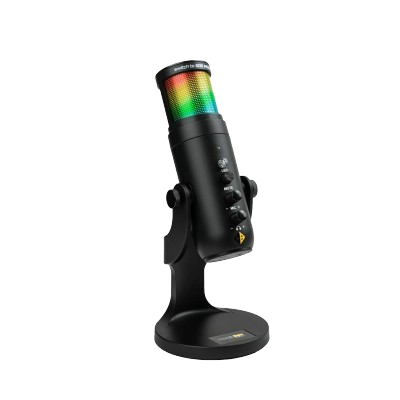 Cosmic Byte Deimos RGB Cardioid Microphone (WITH TABLETOP STAND) | Head ...