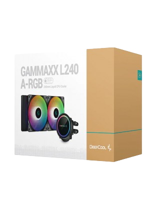 DEEPCOOL GAMMAXX L240 A-RGB (BLACK) | CPU Liquid Cooler | Tech Walker