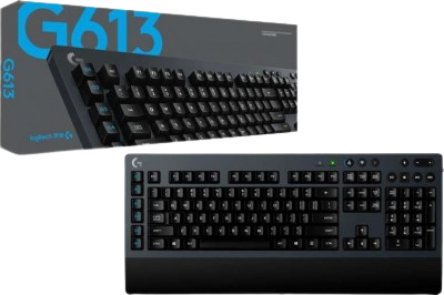 Logitech G613 WIRELESS MECHANICAL KEYBOARD (ROMER-G TACTILE SWITCH ...