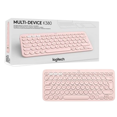Logitech MULTI-DEVICE K380 ROSE | Keyboard | Tech Walker