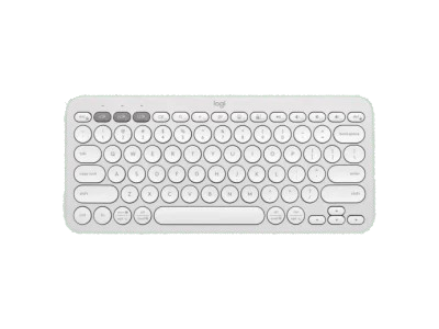 LOGITECH PEBBLE KEYS 2 K380S WIRELESS KEYBOARD (WHITE) | Keyboard ...