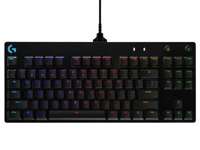 Logitech PRO MECHANICAL GAMING KEYBOARD (GX BLUE CLICKY) WIRED ...