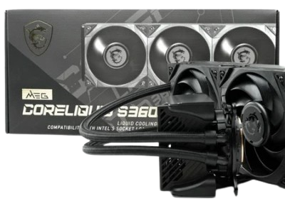 MSI MEG CORELIQUID S360 360mm | CPU Liquid Cooler | Tech Walker