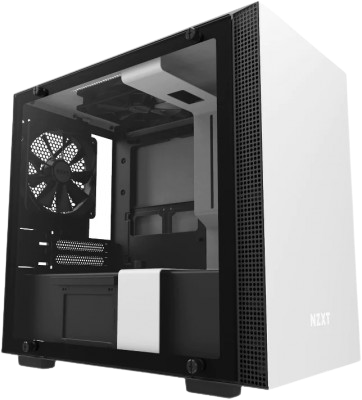 NZXT H210 BLACK-WHITE Mini-ITX | Cabinet | Tech Walker
