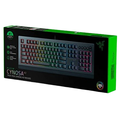 Razer Cynosa V2-Chroma RGB Membrane gaming keyboard (WIRED) | Keyboard ...