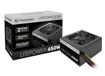 ThermalTake Litepower 450W 80 PLUS Non Modular | SMPS | Tech Walker